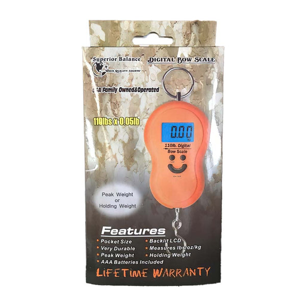 Superior Balance Digital Bow Scale - The Footed Shaft